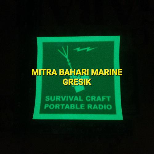 Jual Stiker IMO Symbol IMPA 334113 Survival Craft Portable Radio Two ...