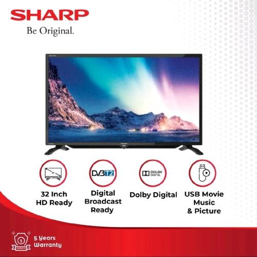 Jual LED TV Digital Sharp 2T-C32GD1500i | 32" inch in 2TC32GD1500i 32GD1500i dvb-t2 - Kab ...