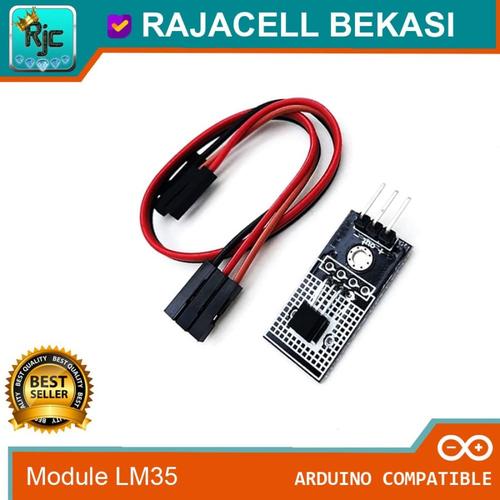 Jual Module LM35 Sensor Suhu Temperature Thermal Analog Sensor - Kota ...