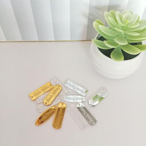 Jual Label Akrilik | Label Hijab Akrilik | Label Akrilik Custom - Kab ...