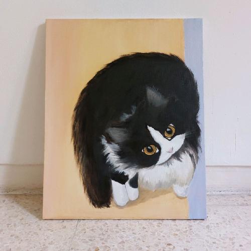 Jual Pet Portrait Painting Art Commission Oil Acrylic Paint Komisi ...