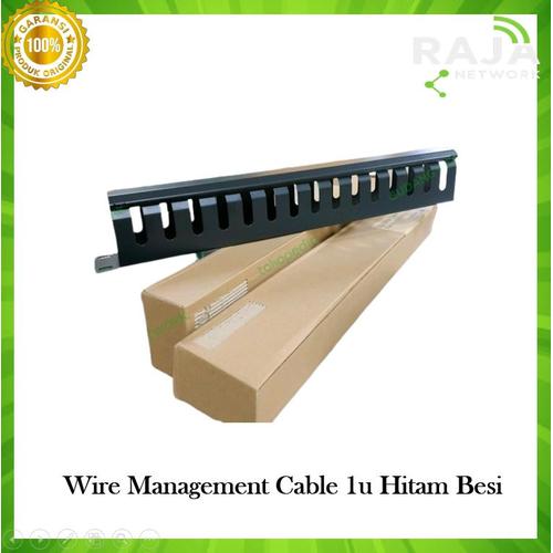 Jual Wiring Management Cable 1u Besi Perapian Kabel Multifungsi ...