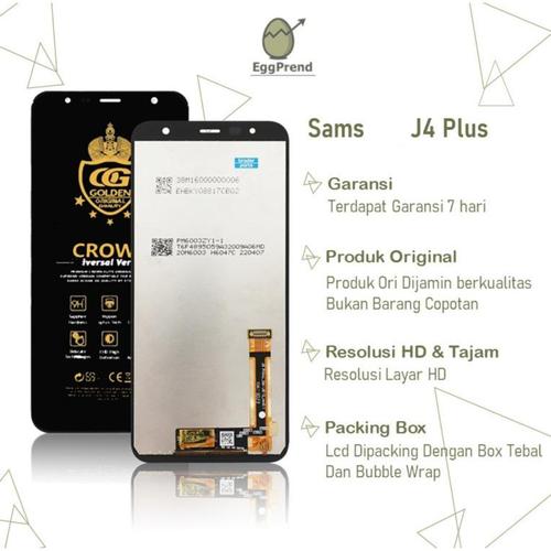 Promo LCD TOUCHSCREEN COMPATIBLE FOR SMS J4 PLUS / J6 PLUS 2018 J610 ...
