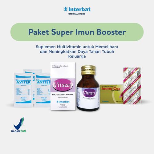 Promo [BUNDLING] Paket Super Imun Booster / Suplemen Multivitamin untuk ...