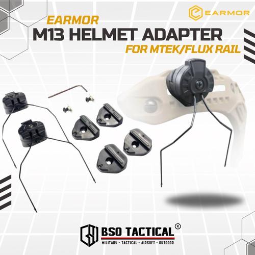 Jual Earmor M13 MTEK MLOK Helmet Rail Adapter Attachment Kit M31 M3 ...