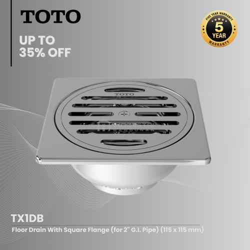 Promo Floor Drain TOTO TX1DB / Saringan Got TOTO TX1DB - Kab. Bogor - Indoestri Bangunan | Tokopedia