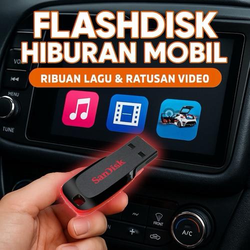 Jual FLASHDISK HIBURAN MOBIL - RIBUAN LAGU MP3 DAN RATUSAN VIDEO audio ...