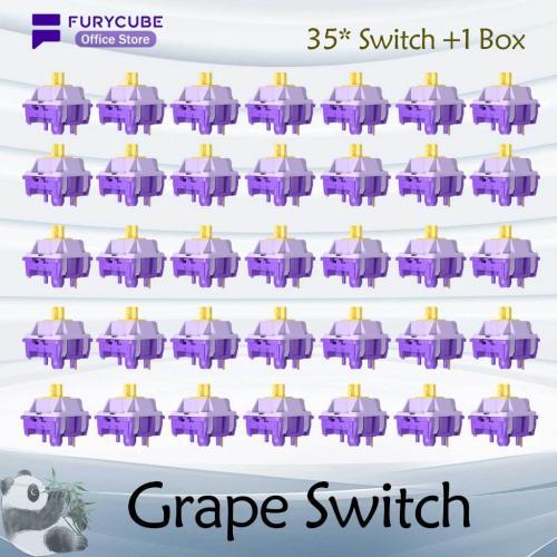 Promo FURYCUBE Matcha Latte Customized Switch/HMX Lemon Grapes Switch 5 ...