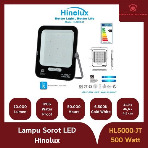 Jual Lampu Sorot / Lampu Tembak LED 500 Watt Hinolux SNI (HL5000-JT ...