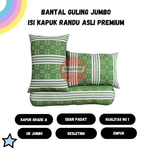 Promo BANTAL GULING JUMBO ISI KAPUK RANDU ASLI / KAIN DAMES RRT ...