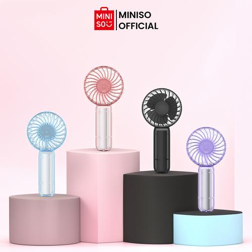 Jual 【Meisita】MINISO Handheld Mini Fan Kipas Angin Tangan Portable ...