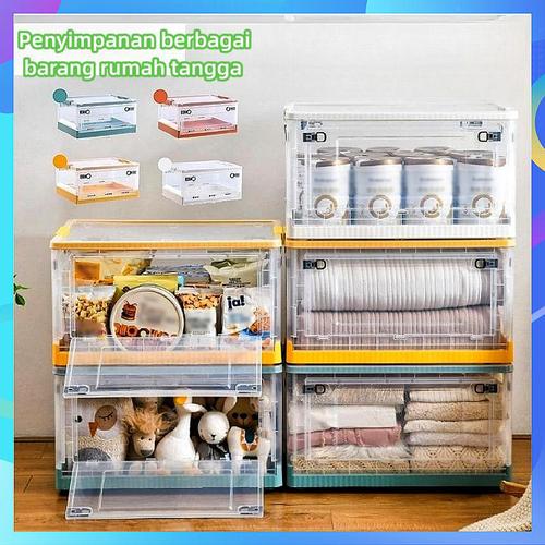 Promo Dapat dilipat storage box Kapasitas ekstra besar kontainer box ...