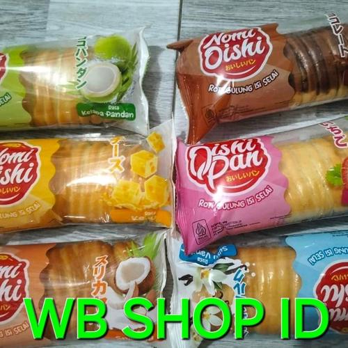 Promo OISHI Roti Gulung 1 Dus (Nomi Oishi) isi 60 pcs dari produksi ...