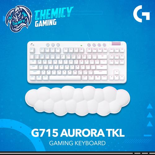 Promo Logitech G715 Aurora TKL RGB Wireless Mechanical Gaming Keyboard ...