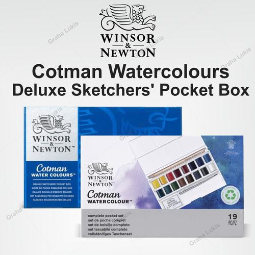 Jual Winsor & Newton Cotman Watercolours - Deluxe Sketchers Pocket Box ...