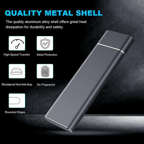 Promo Portable SSD External SSD 1TB SSD Eksternal dengan Kapasitas dan ...