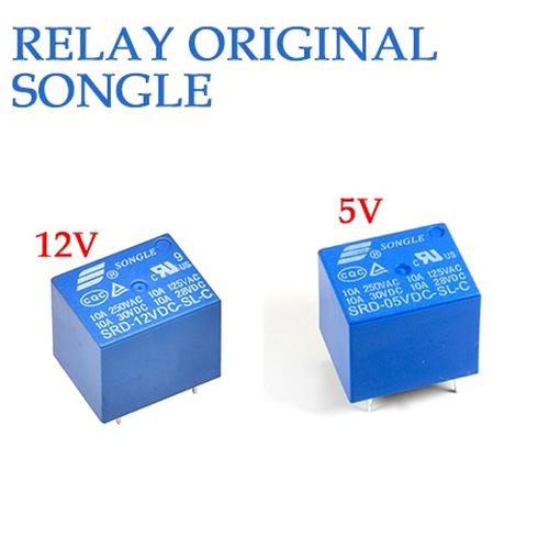 Jual Relay 5V & 12V 10A Original Songle SRD-05VDC-SL-C 5pin T73 DC Control Coil - 5V - Kota ...