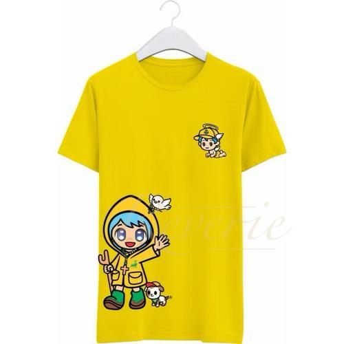 Jual KAOS LUCE WITH ANGEL BAJU YUBILEUM 2025 SERAGAM TSHIRT KOMSEL ...