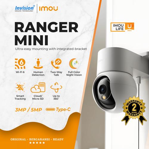 Jual IMOU Ranger Mini 3MP dan Imou Ranger Mini 5MP Wireless Cam ...