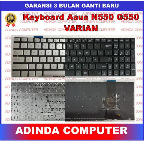 Jual Keyboard Asus N550 G550 G550J G550JX G550JK N56 N56V Q550L Q550LF N76 N550L N550LF N750 ...