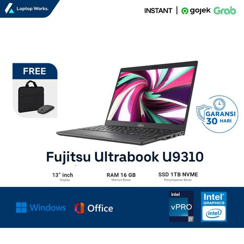 Jual Laptop Design Fujitsu U9310 I7 Gen 10 Ram 16gb SSD 1TB Key US ...