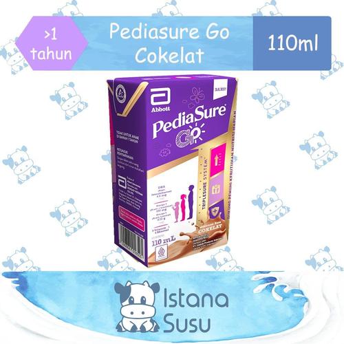 Jual Pediasure GO Vanila / Cokelat Susu UHT 110ml - Vanila 110ml - Kota Bekasi - Istana Susu ...