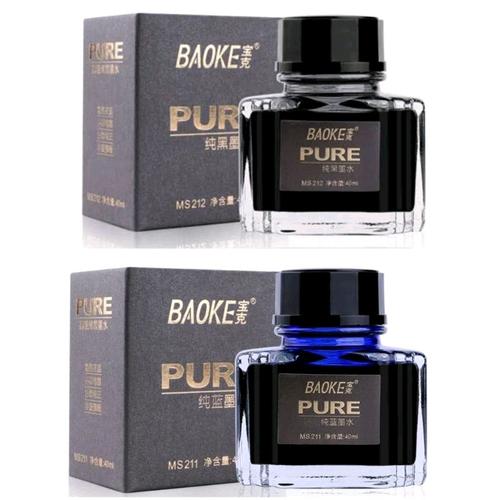 Jual BAOKE PURE FOUNTAIN PEN INK REFILL TINTA ISI ULANG PEN DALAM BOTOL ...