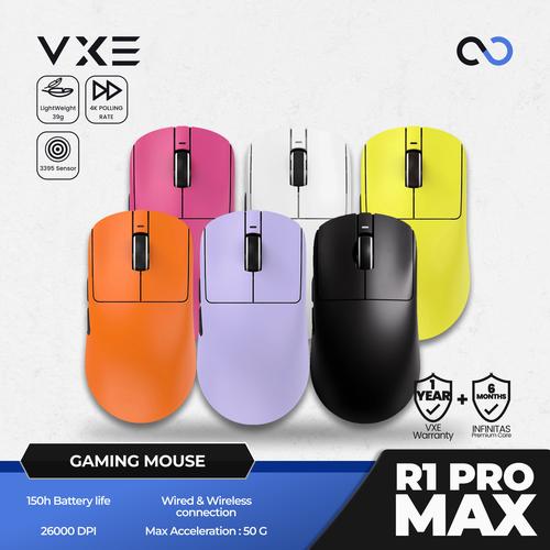 Jual VXE R1 PRO MAX 4K Wireless Light Weight Gaming Mouse - Light Pink ...