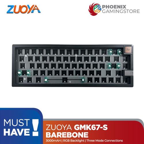 Jual ZUOYA GMK67-S Barebone 65% Layout Custom Mechanical Keyboard RGB 3 ...