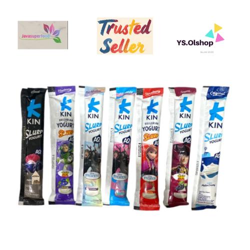 Promo 1 BOX KIN YOGURT Slurp isi 10 Pcs x 45 Gr Stik ANEKA RASA olahan ...