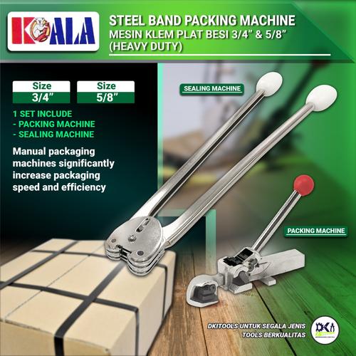 Jual Alat Mesin Klemp Packing Strapping Band Kardus Klem Pengikat ...