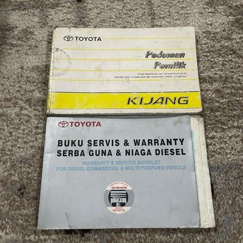 Jual Buku Manual & Buku Service Diesel Toyota Kijang Kapsul Car ...