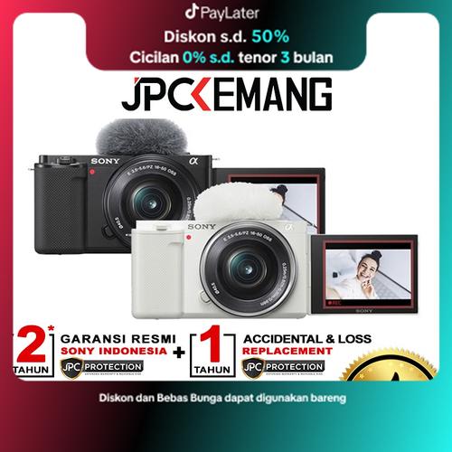 Promo Sony ZV-E10 Kit 16-50mm II Mirrorless Camera Sony ZVE10 ZVE 10 ...