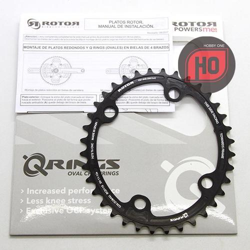 Jual ROTOR QRINGS 36T (52T & 46T) BCD110x4 Shi 11-12s Oval Inner Chainring - Kota Bandung ...