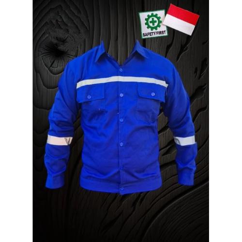 Jual Kemeja Wearpack Seragam Kerja Proyek Safety Fabrikasi Engineering ...