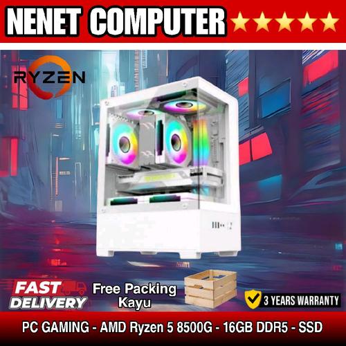 Jual PC Gaming AMD Ryzen 5 8500G | AMD Radeon 740M | 16GB | NVMe - New ...