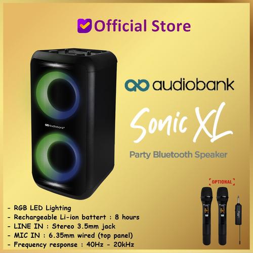 Promo Audiobank Sonic XL Speaker Aktif Portable Bluetooth SonicXL With ...
