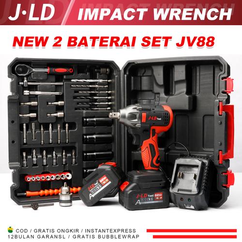 Promo JLD Impact Wrench 13MM Brushless Cordless Impact Driver Wrench ...