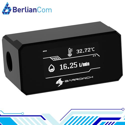 Promo BARROW FBFT07 Multimode OLED Water Temperature and Flow Meter ...