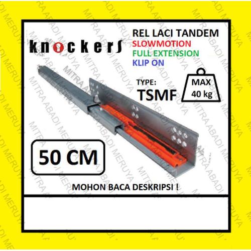 Jual Rel Laci Tandem KNOCKERS TSMF 50 Rel Tandem Full Extension - Kota ...