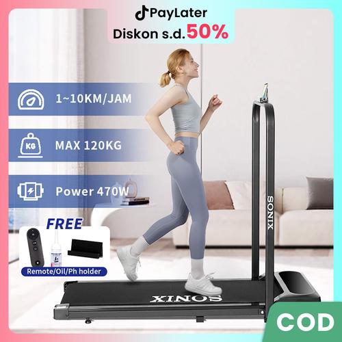 Promo Sonix Running Mat Listrik Lipat Treadmill Elektrik Alat Fitness ...