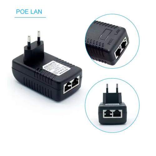 Jual POE ADAPTOR 12V 2A & 24V 1A POE injector Ethernet CCTV Power Adapter - 12V 2A - Jakarta ...