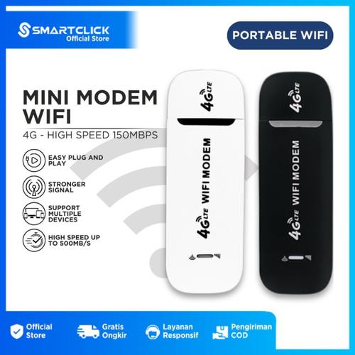 Promo Modem WIFI USB 4g All Operator LTE 150Mbps Mifi Travel Support 10 ...