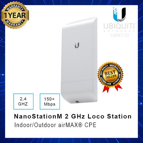 Jual UBIQUITI NanoStation LocoM2 NS Loco M2 - Jakarta Barat - Ubiquiti ...