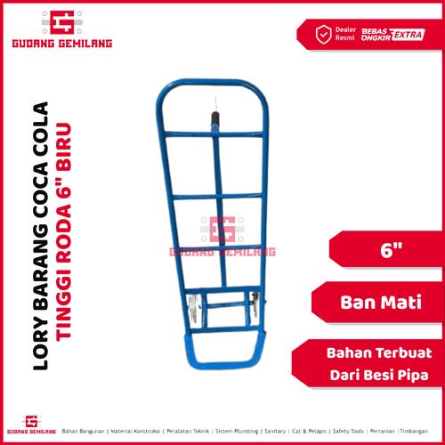 Jual Lori Barang Serbaguna Roda 6" Trolley Barang Troli Lorry Coca Cola ...