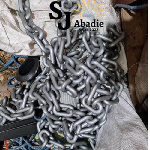 Jual (48KG) Rantai Besi Rantai Kapal Galvanis 1/8 - 3/16 - 1/4 - 5/16 ...