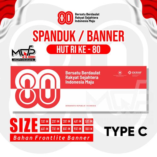 Jual SPANDUK HUT RI 3X1 METER KEMERDEKAAN AGUSTUSAN BANNER MDPRINTSTORE ...