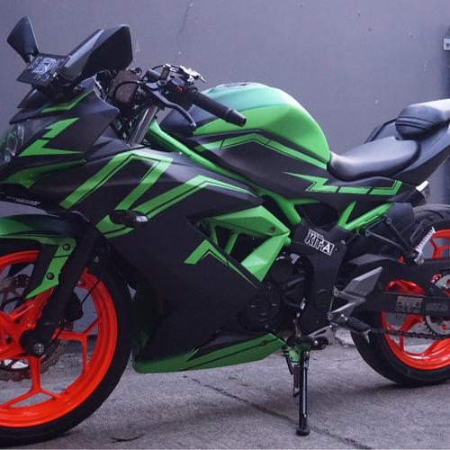 Jual Stiker motor KAWASAKI NINJA 250 MONO SL decal NINJA MONO 250 ...