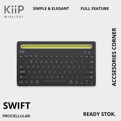 Jual KiiP SWIFT Wireless Bluetooth Keyboard Multi Device Dual Mode ...