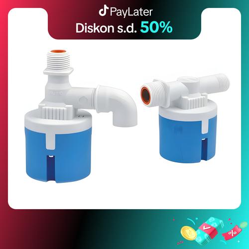 Promo Kran Otomatis Bak Mandi 1/2 inch 3/4 inch Kran Water Control Bak ...